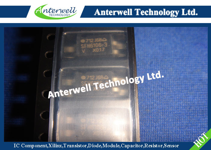SFH6106-3 Integrated Circuit Chip Optocoupler, Phototransistor Output, High Reliability, 5300 VRMS