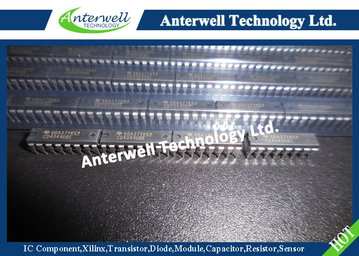 CD4049UBE Integrated Circuit Chip CMOS HEX BUFFERS / CONVERTERS