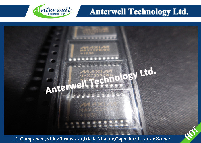 MAX7221CWG Serially Interfaced , 8-Digit LED Display Drivers optical ...